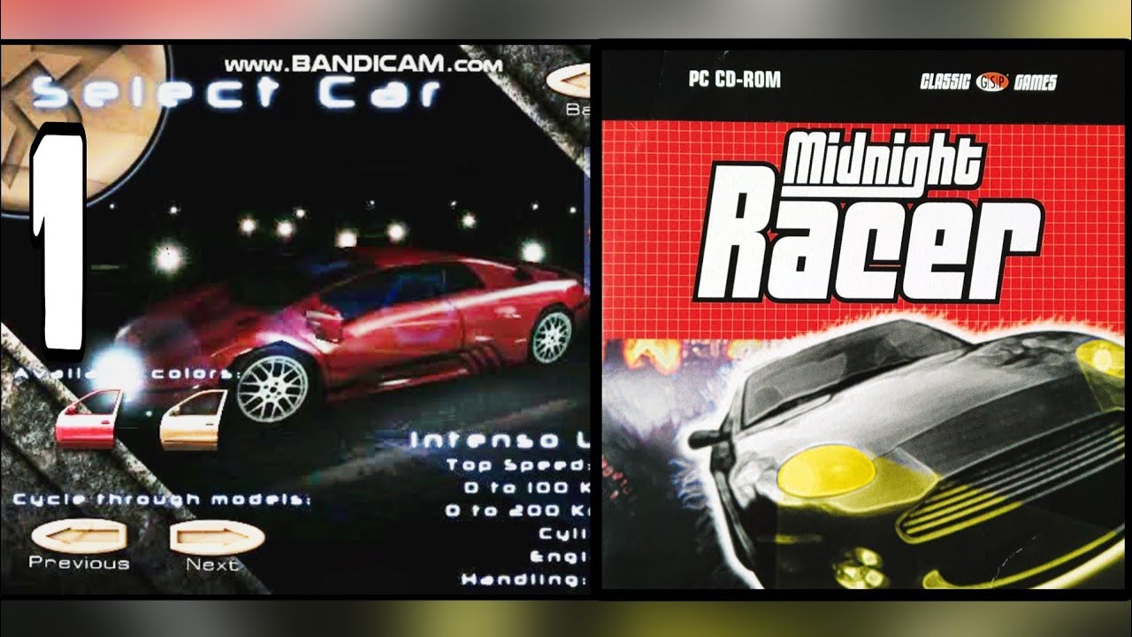 Midnight racer - trasa 1 i 2 - (cz.1) - YouTube