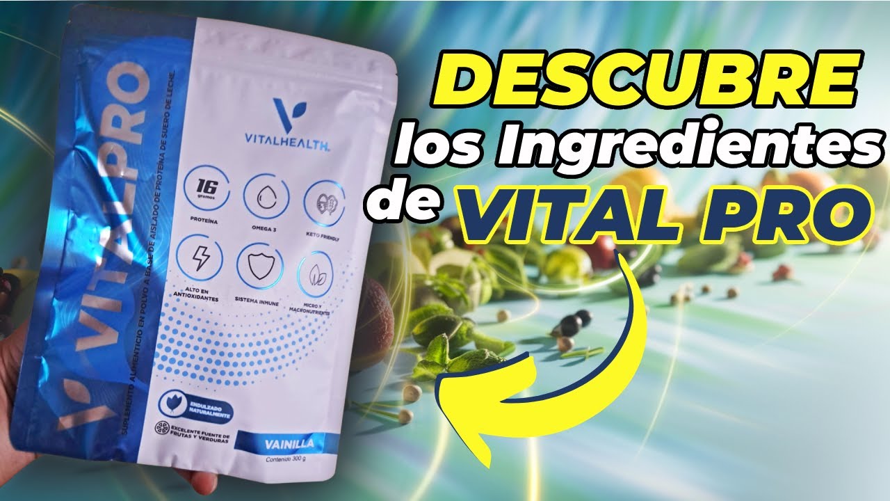 Conoce VITALPRO de Vital Health un Super Alimento - YouTube