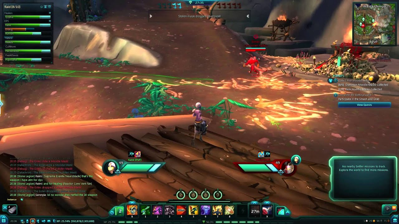 How to identify a bot in Wildstar. - YouTube