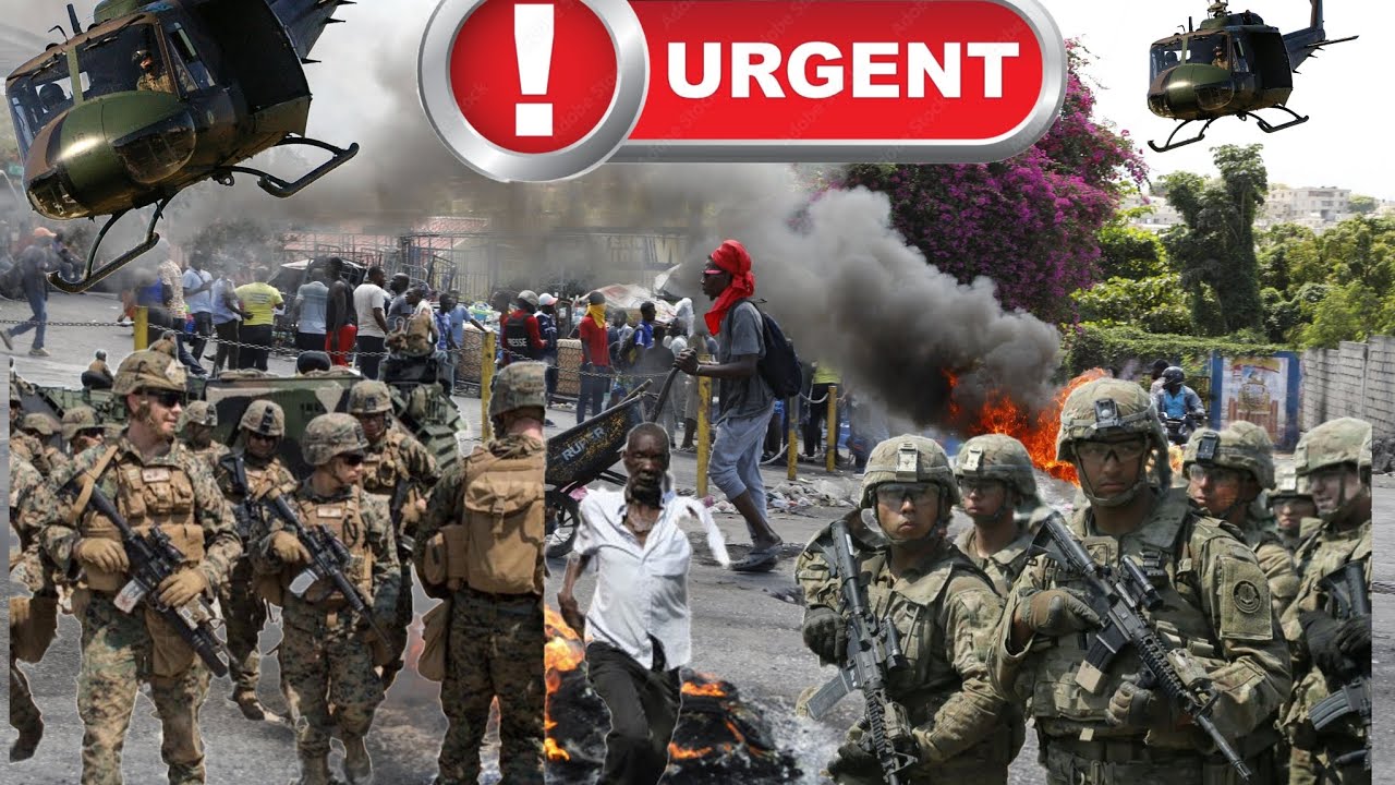 Danger Pou Ayiti, L'Arme Ameriken pre pou Intervensyon - Dominiken Gen ...