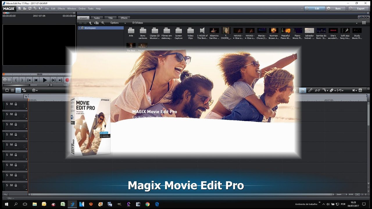 Magix Movie Edit Pro Slideshow easy - YouTube