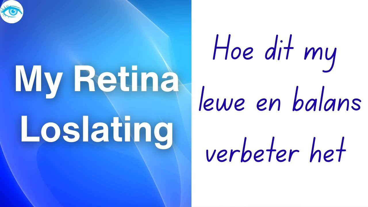 @eyeoptometrist My Retina Loslating: Hoe dit my lewe en balans verbeter ...