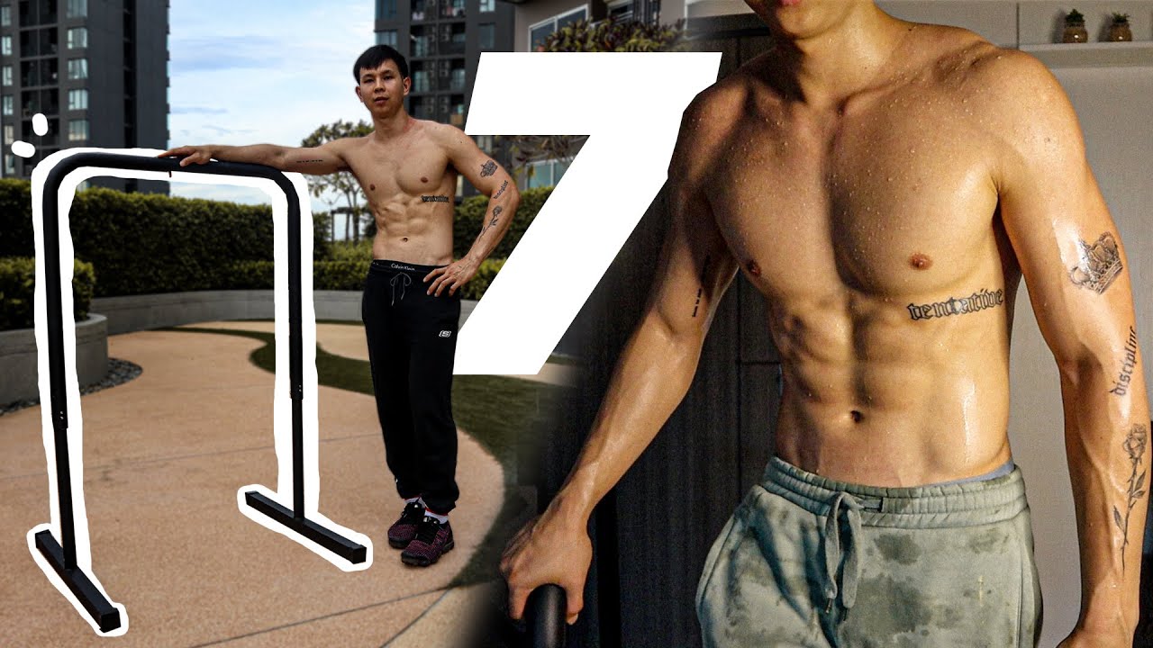 ใช้ชีวิต 7 วัน ด้วยอุปกรณ์ตัวเดียว จะออกกำลังกายได้ครบส่วนไหม ? ( Push , pull , abs , legs ...
