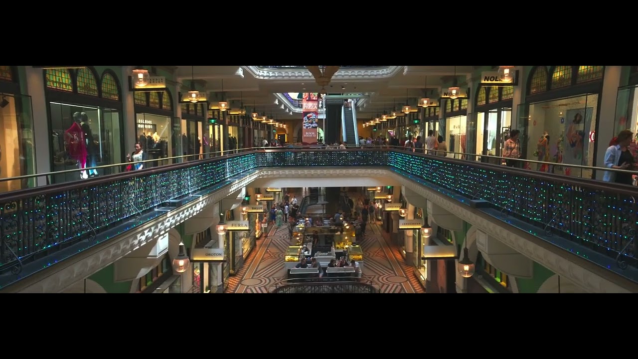 Interior of Sydney QVB(Queen Victoria Building) in Anamorphic [Sirui ...