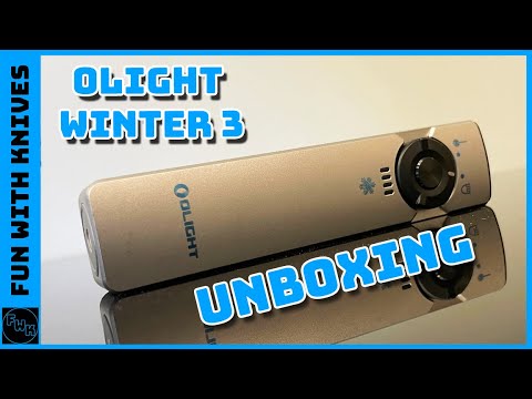 Unboxing: Olight Winter 3 TI Arkfeld - YouTube