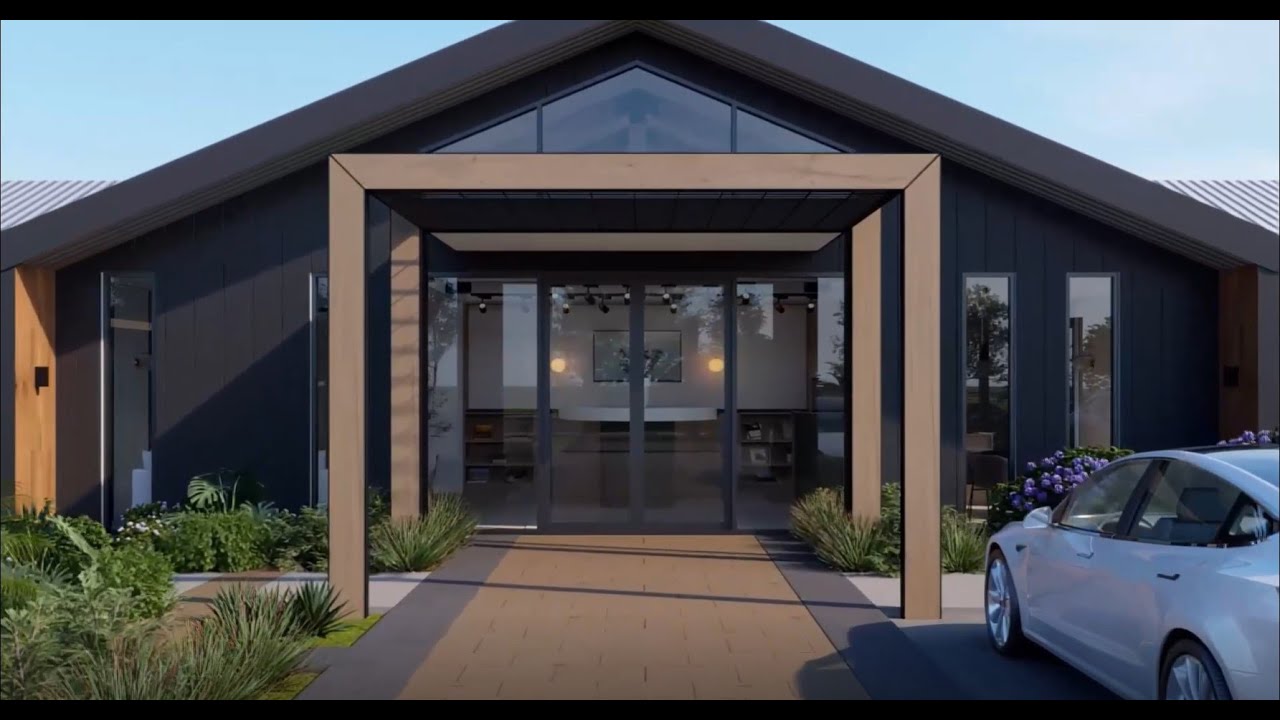 Halcyon Evergreen | Welcome Centre and Stables Fly-through - YouTube