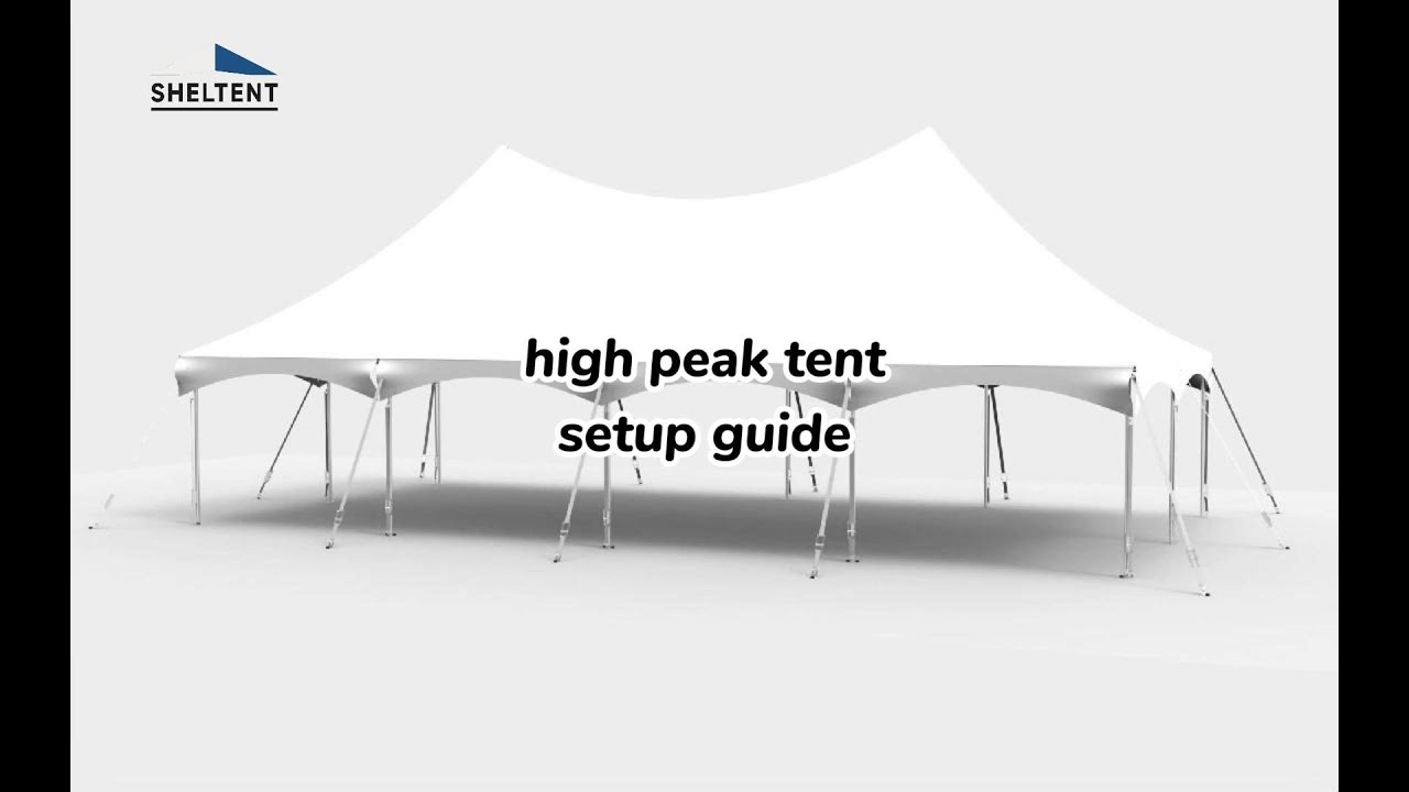 Install a High Peak Tent: Step-by-Step Guide - YouTube