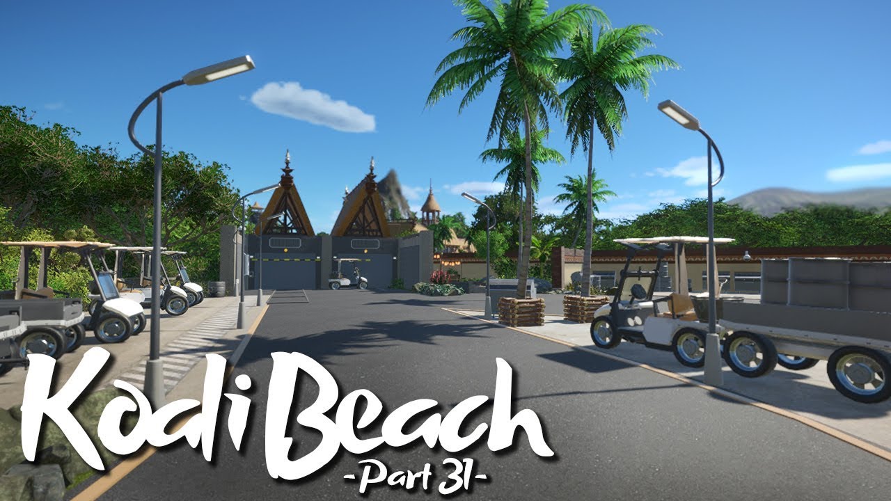 PLANET COASTER - Koali Beach (Part 31) - Delivery Area & Toilets (ft ...