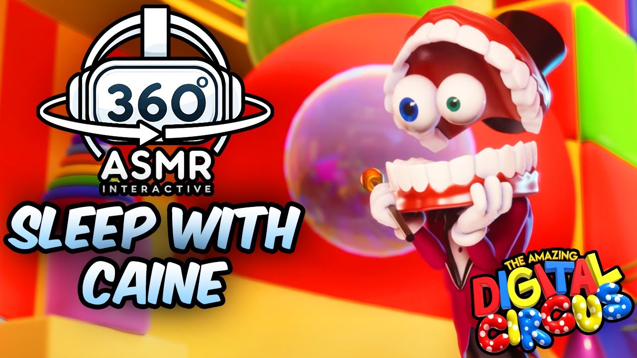 Sleep With Caine [360º VR ASMR] | The Amazing Digital Circus - YouTube