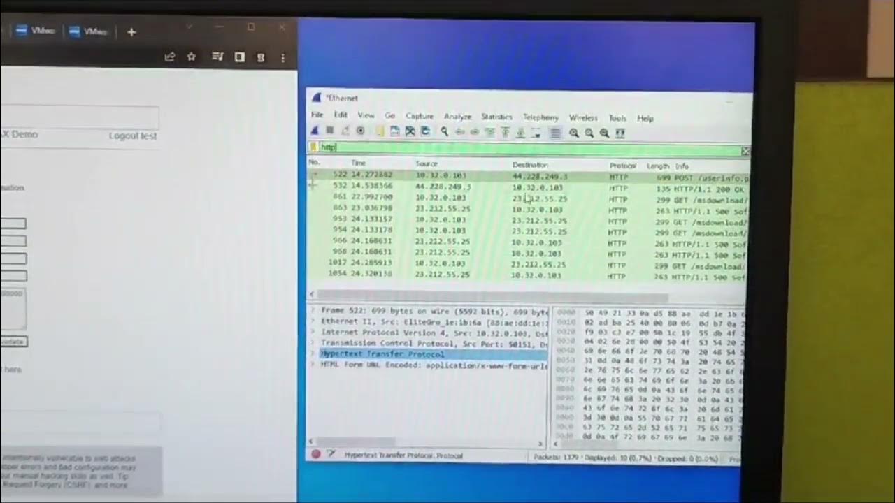 Men in the Middle Attack (MITM) Using Wireshark - YouTube