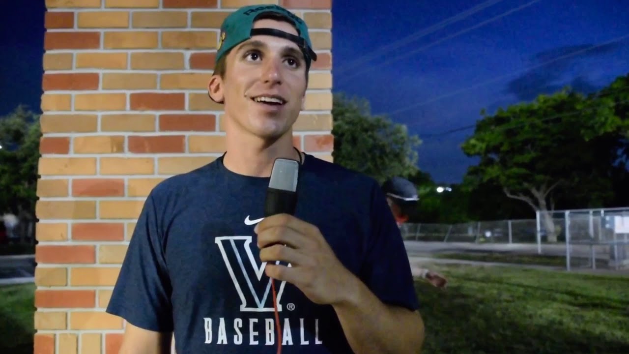 Summer Ball Spotlight: Villanova Catcher Jeff Manto - YouTube