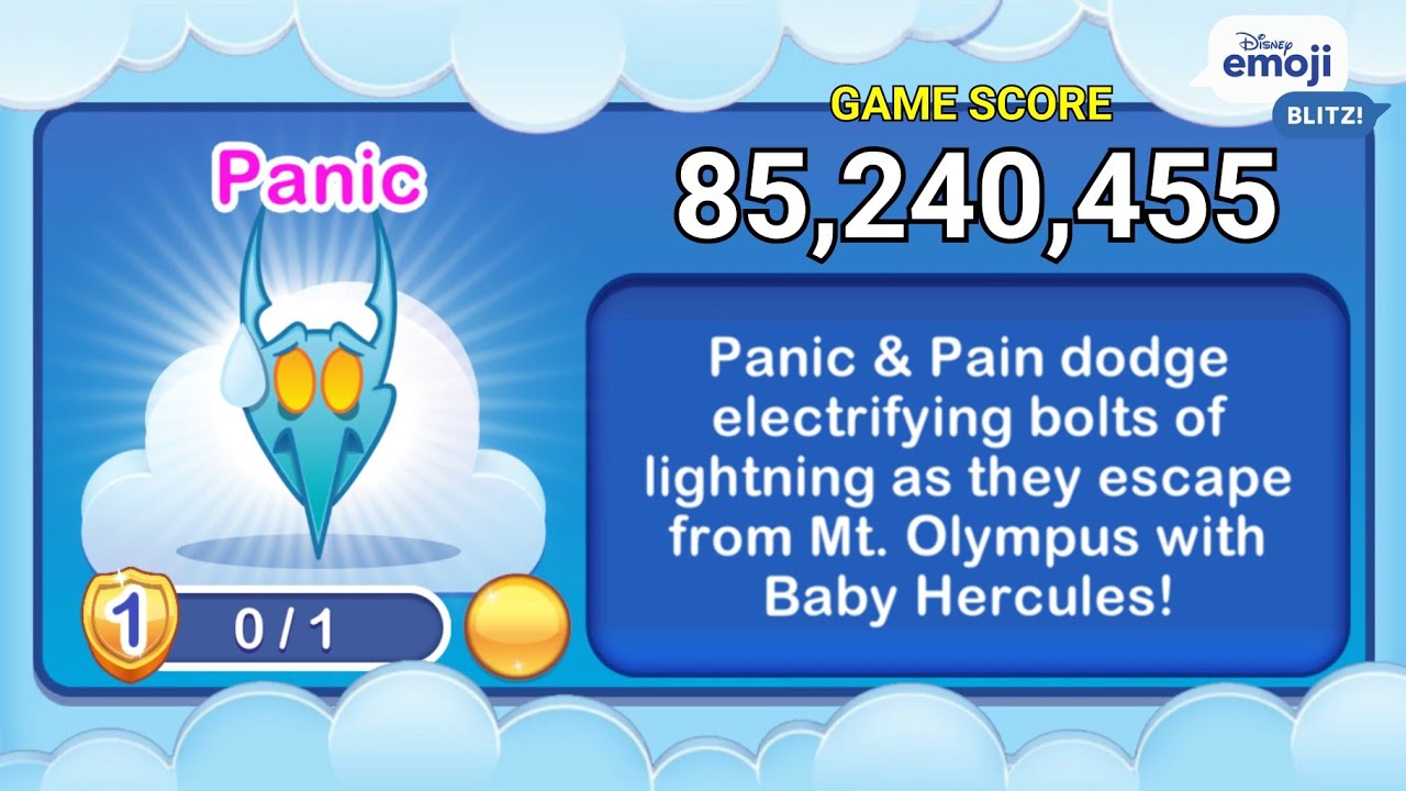 Disney Emoji Blitz PAINIC (L1) - Hercules - Exclusive Gold - v65 - YouTube