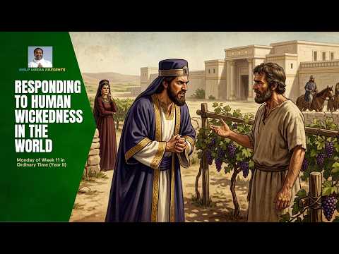 RESPONDING TO HUMAN WICKEDNESS IN THE WORLD (Monday of Week 11 in Ordinary Time)