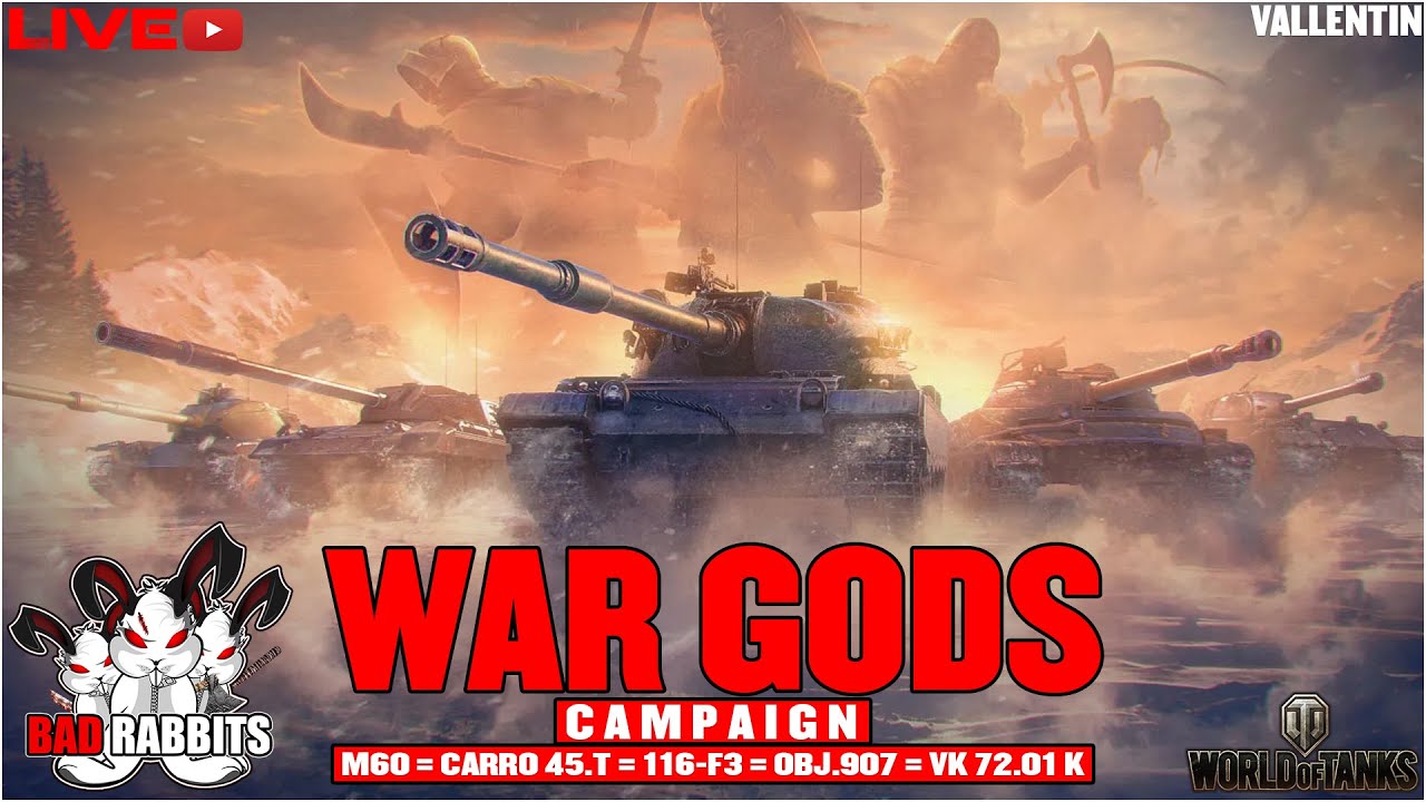 🔴 World Of Tanks : Clan Wars : War Gods | Day 1 | - YouTube