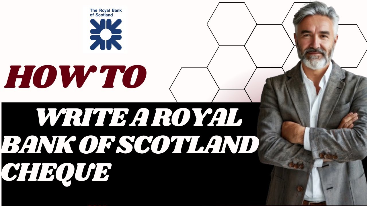 How to write a Royal bank of scotland cheque I DOUBLE Z - YouTube