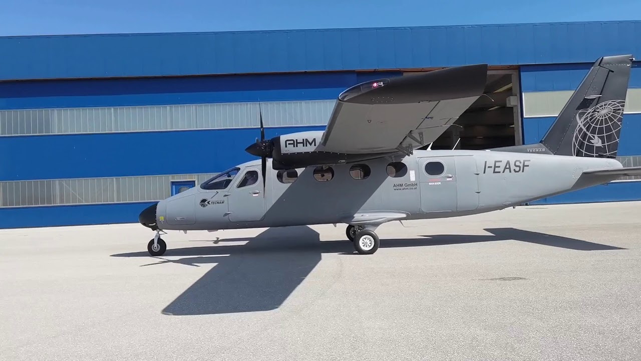 1st testflight Tecnam P2012 Special Mission Platform (SMP) - YouTube