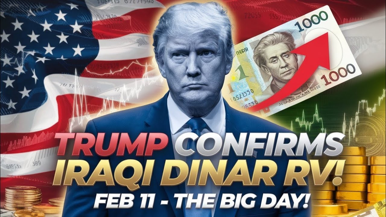Donald Trump 💥 Confirms Iraqi Dinar RV 💥 Date – 11 February is the RV ...