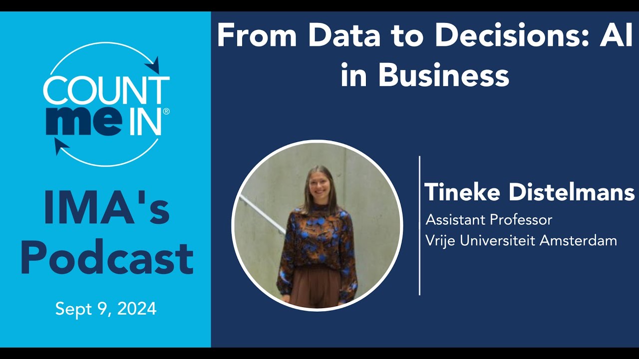 Ep. 279: Tineke Distelmans - From Data to Decisions: AI in Business ...