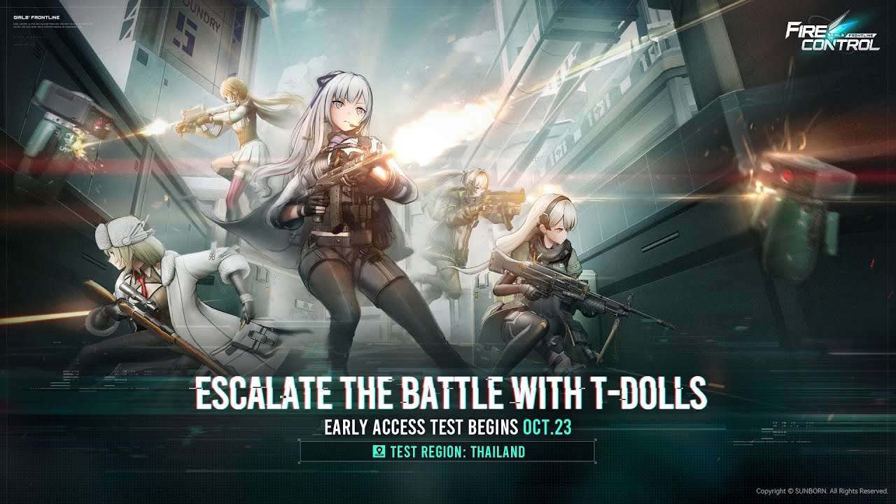 Girls’ Frontline: Fire Control | Early Access Test Trailer - YouTube