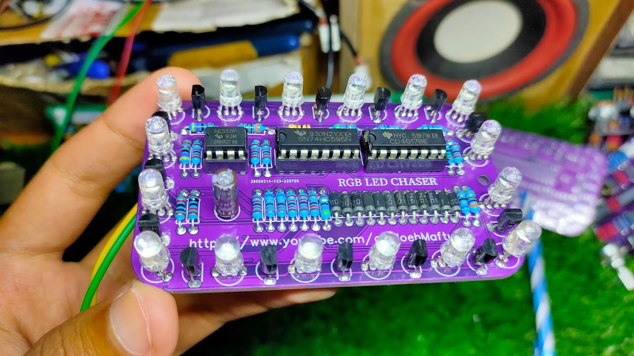 RGB LED CHASER - YouTube