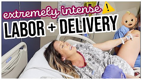 'OFFICIAL BIRTH VLOG- RAW + REAL LABOR + DELIVERY OF BABY! NATURAL BIRTH @BriannaK' (Brianna K ...