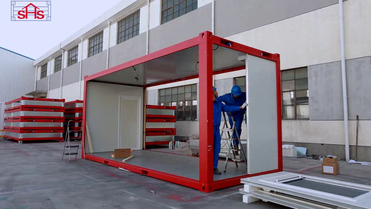 SHSHouse / Transpack Container / www.shshouse.com - YouTube