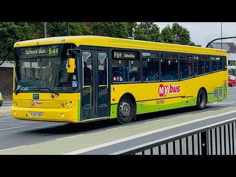 MyBus Metro School Bus At Doncaster - YouTube