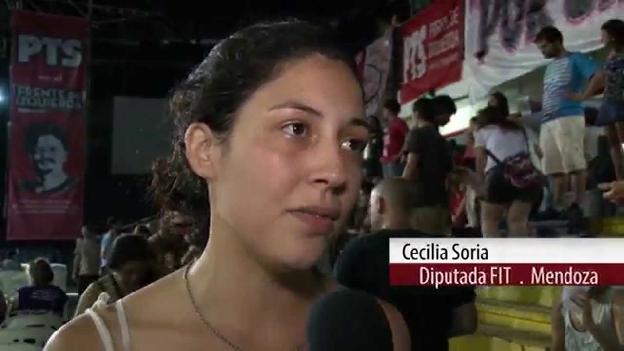 Diputada Cecilia Soria en el Acto 6D - YouTube