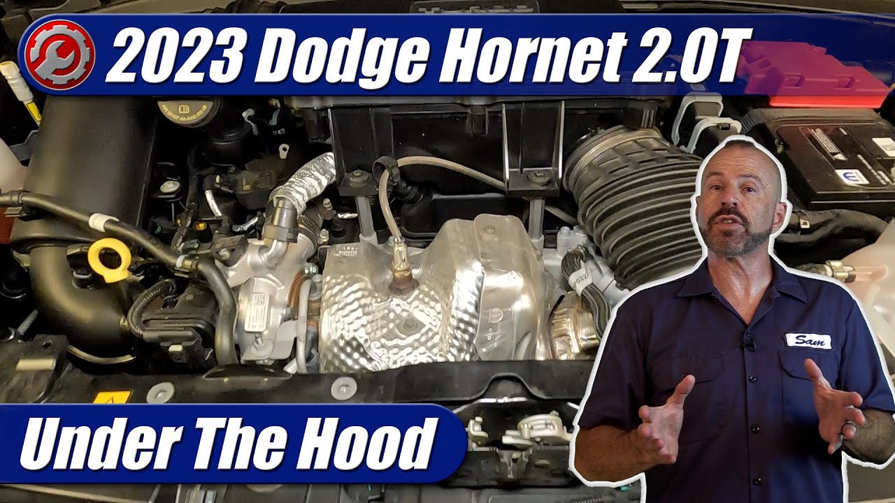 2023-2024 Dodge Hornet 2.0T: Under The Hood - YouTube