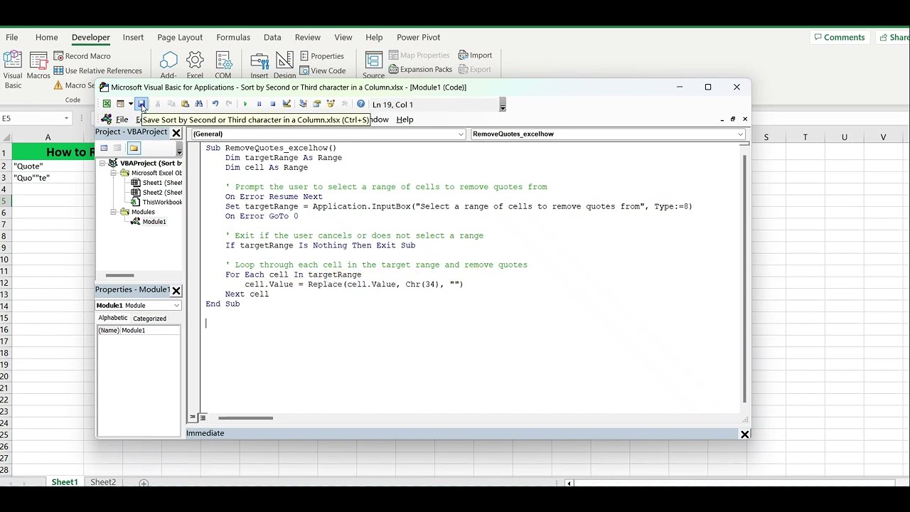 How To Remove Quotes For Text Or Strings In Excel YouTube How To Remove Quotes For Text Or Strings In Excel YouTube