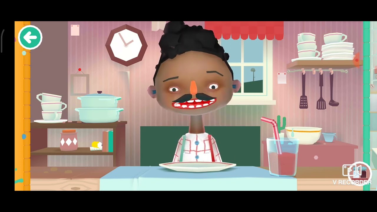 Toca Boca Kitchen 2 Cooking with monster - YouTube