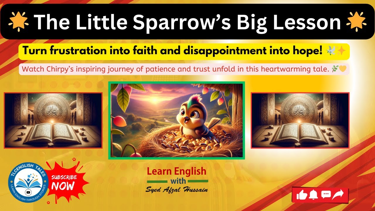 The Little Sparrow's Big Lesson - YouTube