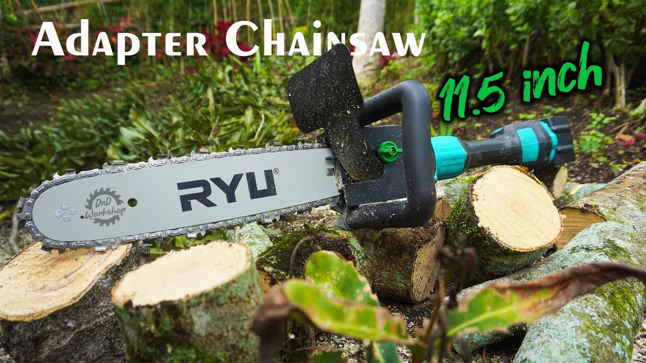 Mini Chainsaw Ryu - Adapter Chain Saw Gerinda 11.5 Inch Murah ...