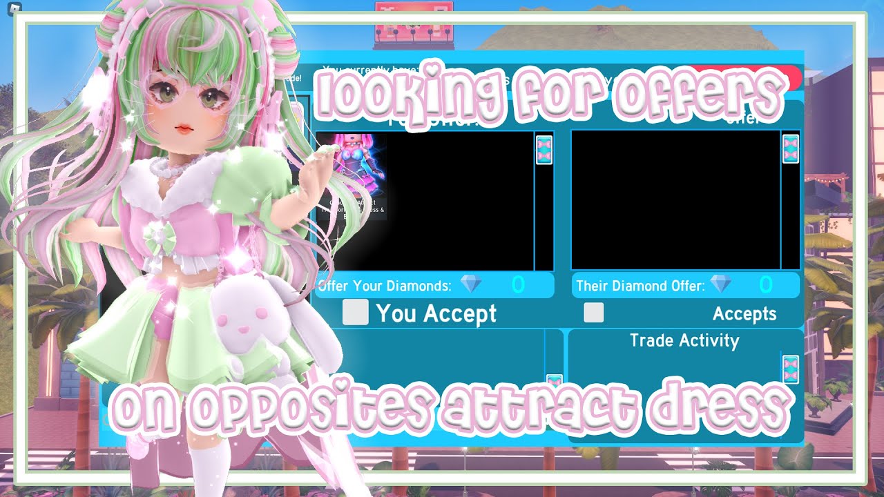 LOOKING FOR OFFERS ON OPPOSITES ATTRACT DRESS 💞 | Royale High - YouTube