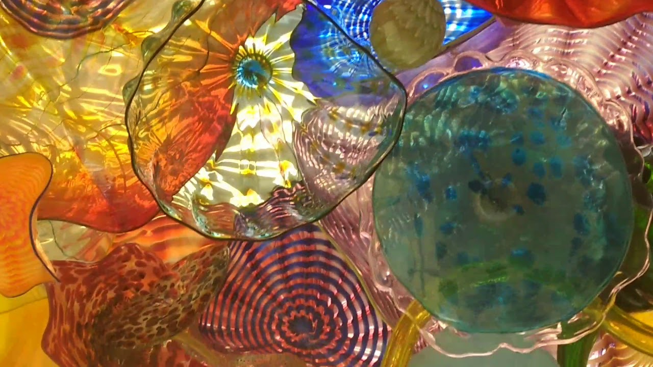 Chihuly at Museum of glass - YouTube