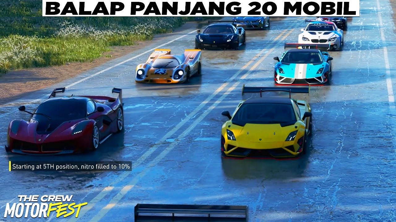 Pertama Kali Balap Grand Race di Game The Crew Motorfest Bersama @OPuxi ...