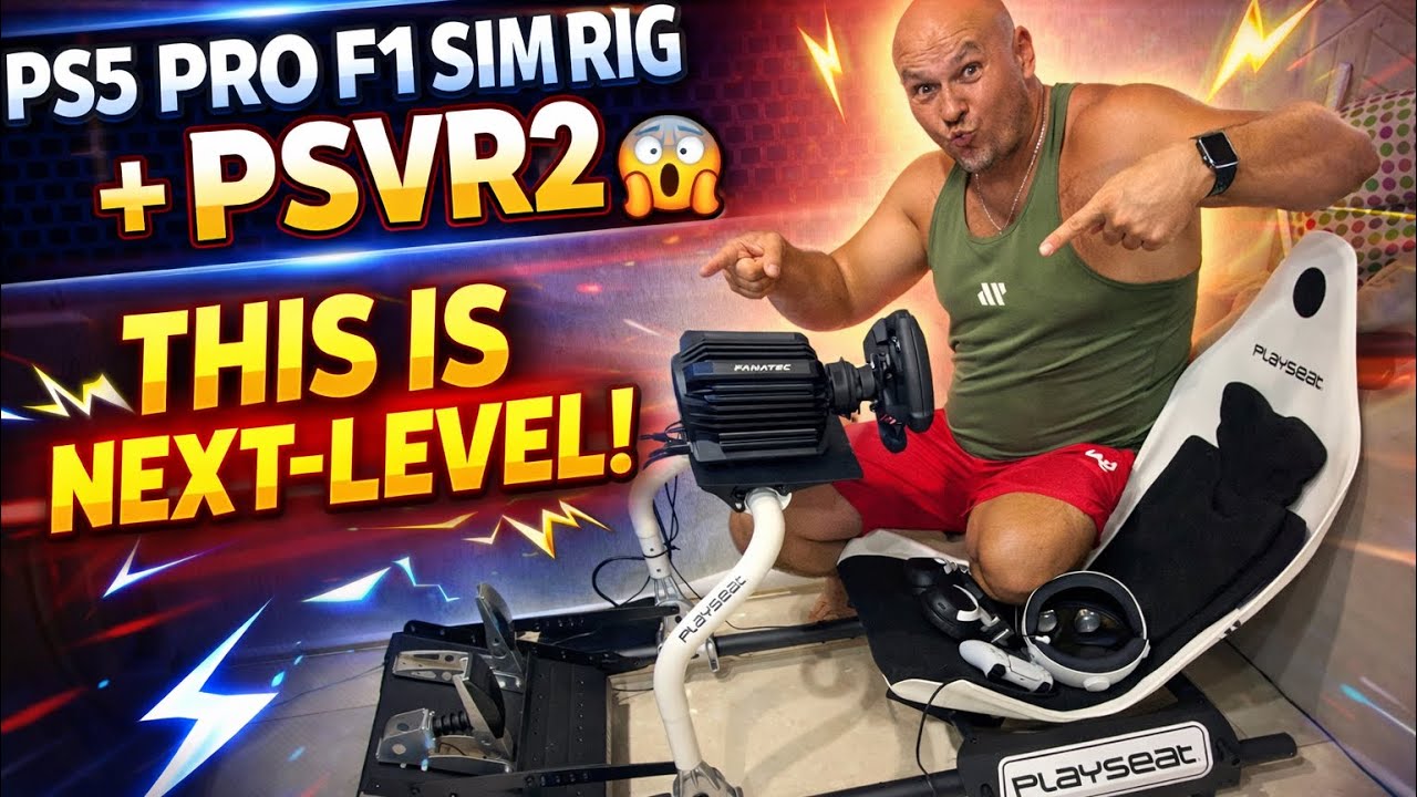This PS5 Pro F1 Sim Rig + PSVR2 Is INSANE 🤯 | Console Sim Racing ...