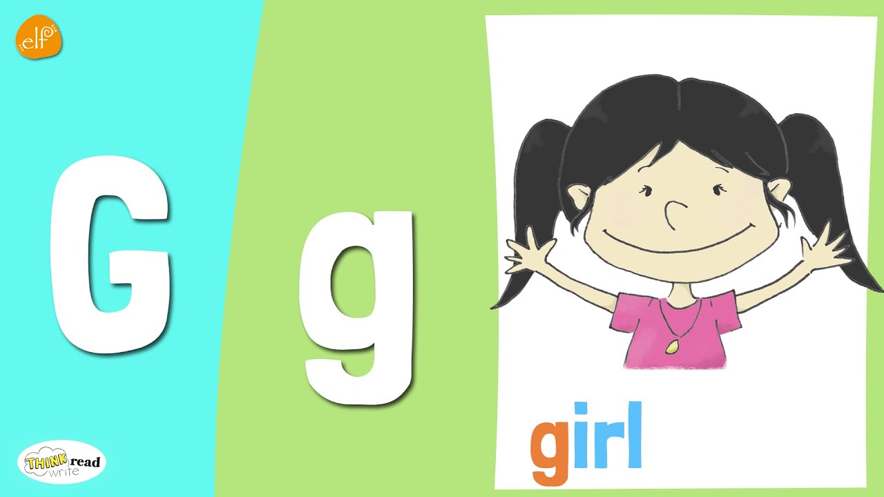 G Phonics Chant | Hard G Consonant | Think Read Write | ELF Learning ...