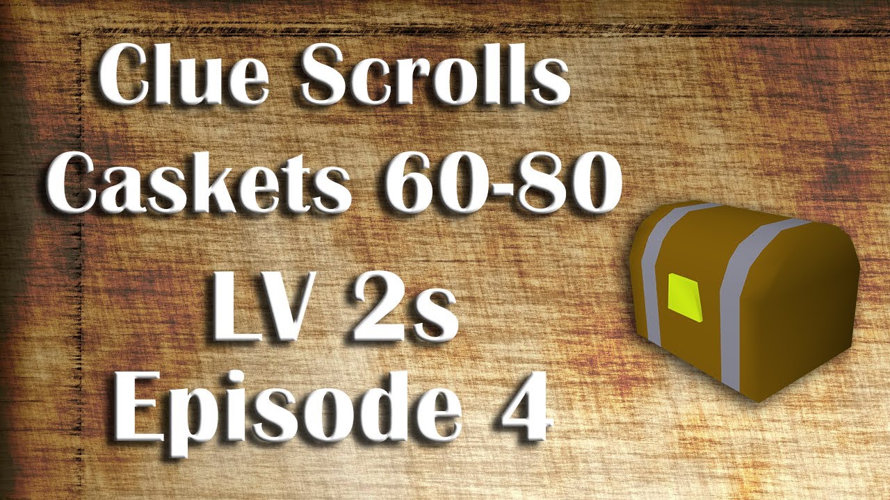 Runescape 2007 - Loot from 80 Level 2 Clue Scroll Rewards - YouTube