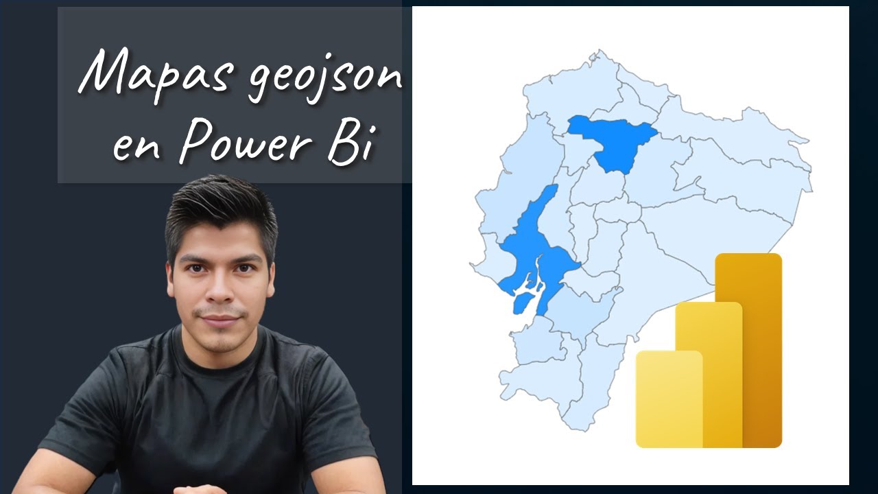 Power Bi: Mapa personalizado Geojson para Mapa de formas EC - YouTube