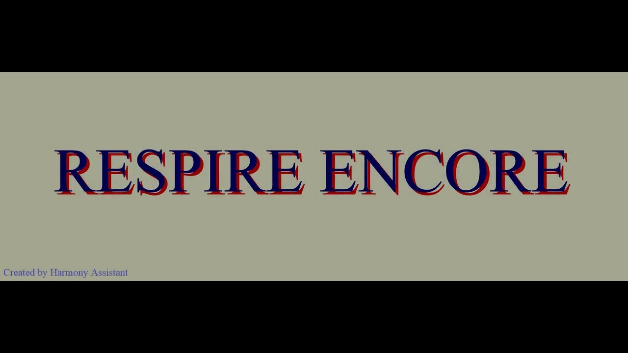 RESPIRE ENCORE Clara LUCCIANI Pupitre BASSE - YouTube