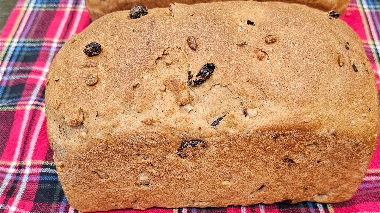 Homemade multigrain bread | Easy multigrain bread recipe - YouTube