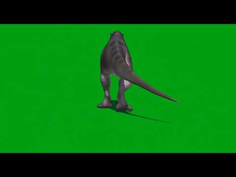 Dinosaur Green Screen Video _ Green Screen Free no copyright