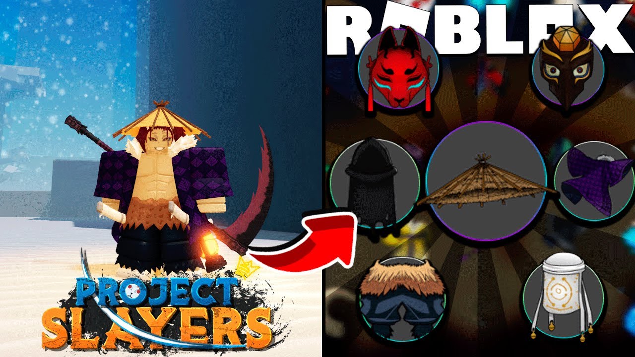 QUAL os MELHORES ITENS PARA USAR NO PROJECT SLAYERS DO ROBLOX - YouTube