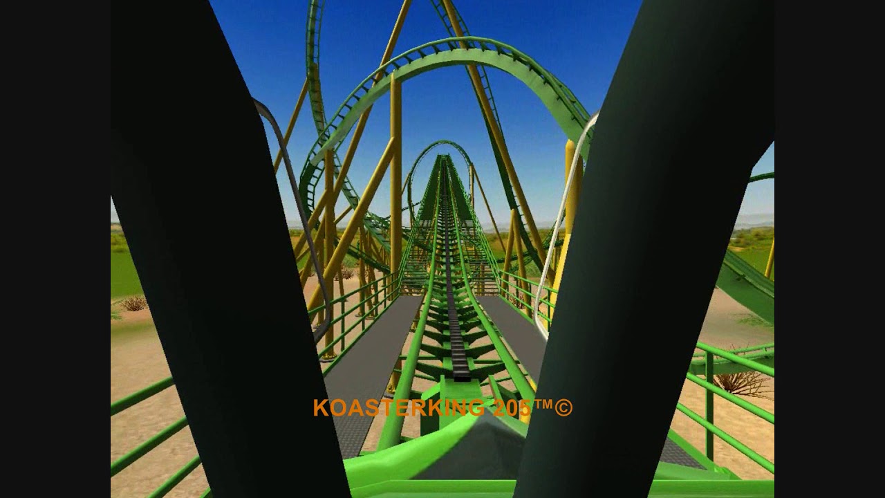 Riddler's Revenge - RCT3 - YouTube