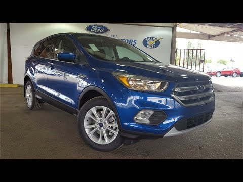Blue 2017 Ford Escape SE 4WD Review Prince George BC - Prince George ...