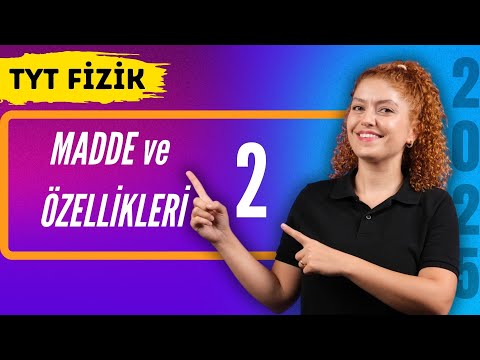 Özkütle - Madde ve Özellikleri 2 | 27 Günde Tyt Fizik Kampı | 2. Gün