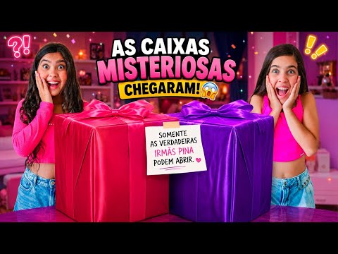 POR ESSA SURPRESA ELAS NÃO ESPERAVAM *Olha o que chegou pra Manu e Lorena !