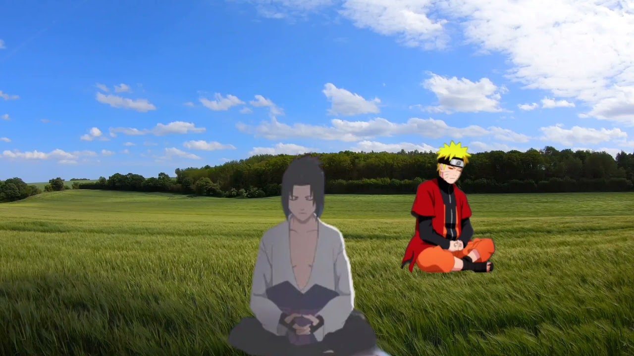 🛑Soothing wind sounds in meadow #naruto #meditation 🌬 - YouTube