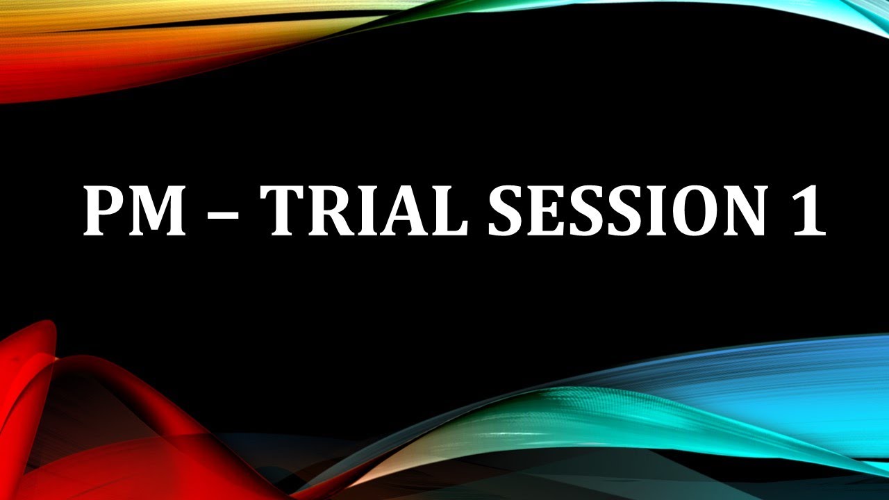 ACCA PM First Session II ACCA PM Classes II ACCA F5 Classes - YouTube